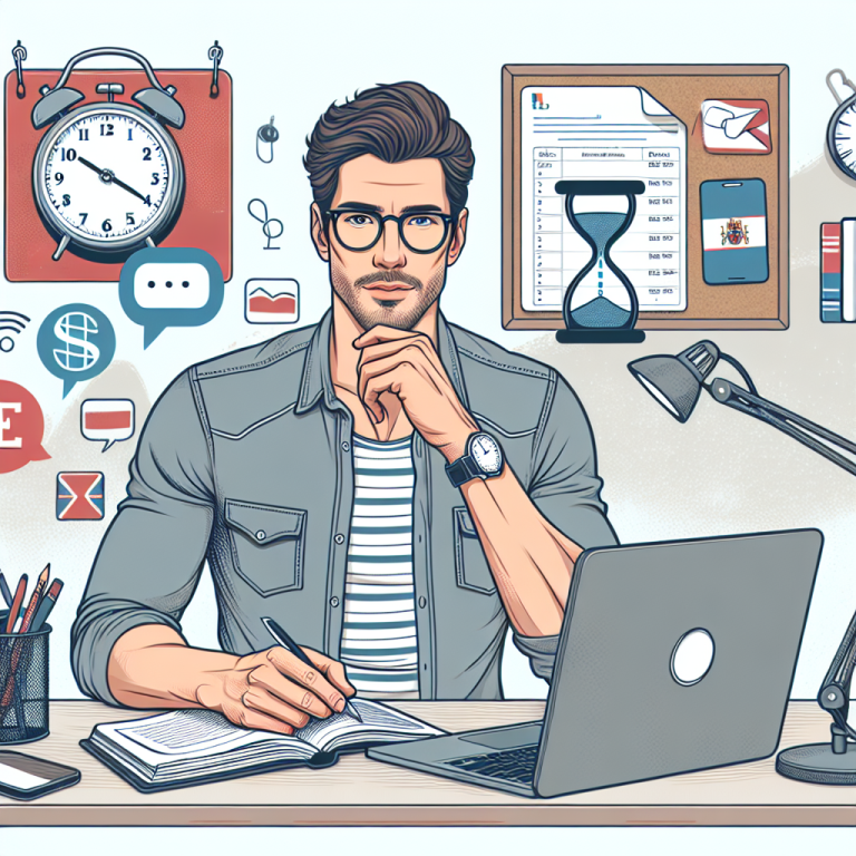 Time Management Tips for Busy Spanish Learners - MY-SPANISH-DICTIONARY