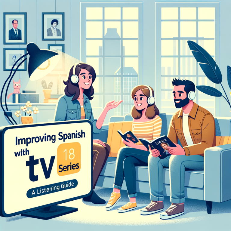 Improving Spanish with TV Series: A Listening Guide