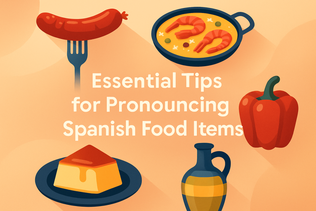 Pronouncing Spanish Food Names: Essential Tips for Food Lovers ...
