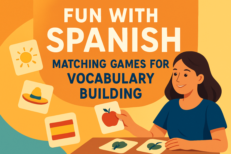Fun with Spanish: Matching Games for Vocabulary Building