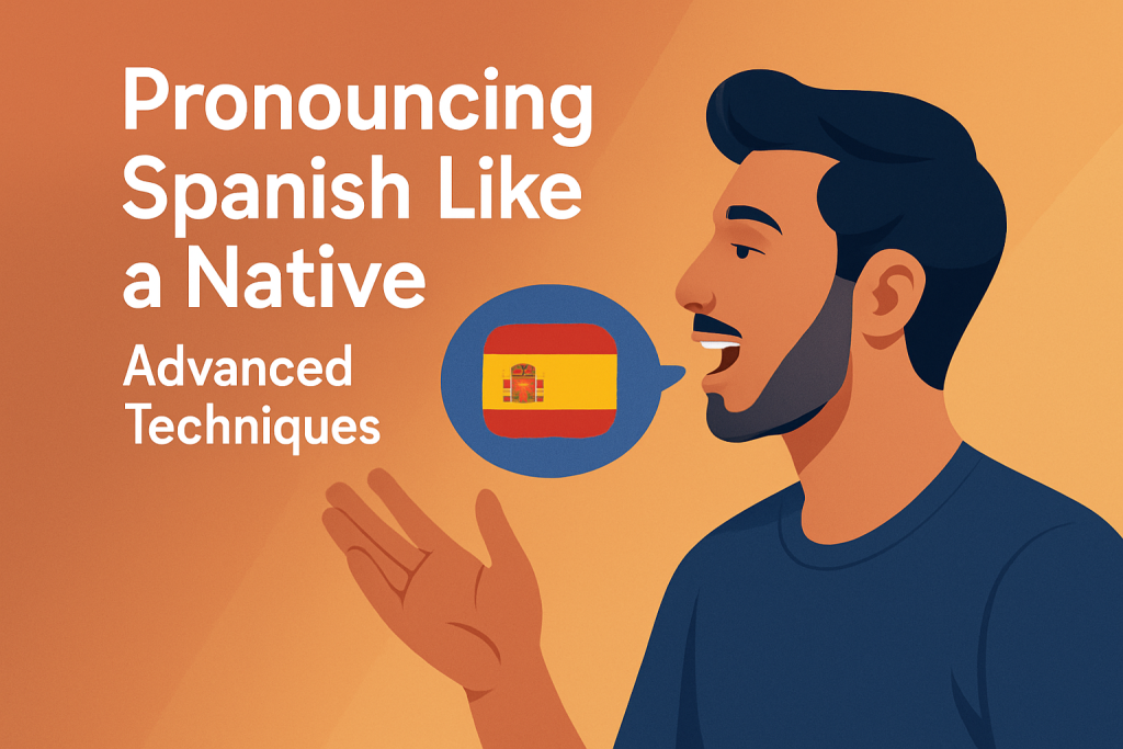 Pronouncing Spanish Like a Native: Advanced Techniques